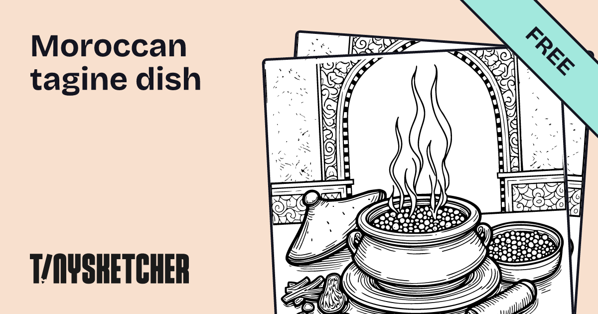 moroccan coloring pages